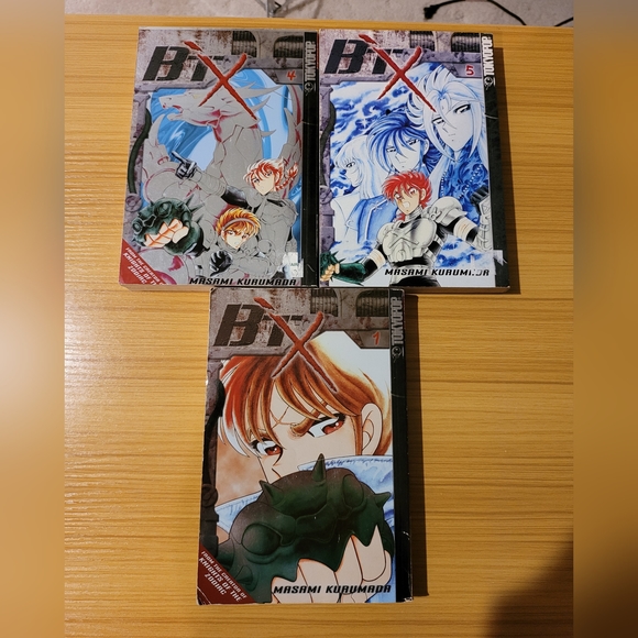Manga | Accents | Btx Masami Kurumada Anime Manga Books English Vol 4 5 ...